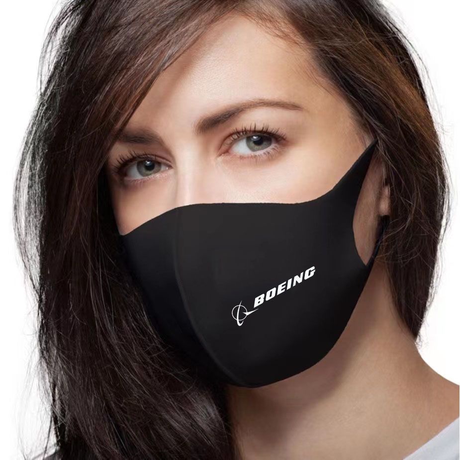 PREMIUM BOEING AIRBUS Aviation SPECIAL EDITION Face Mask Soft Fabric ...