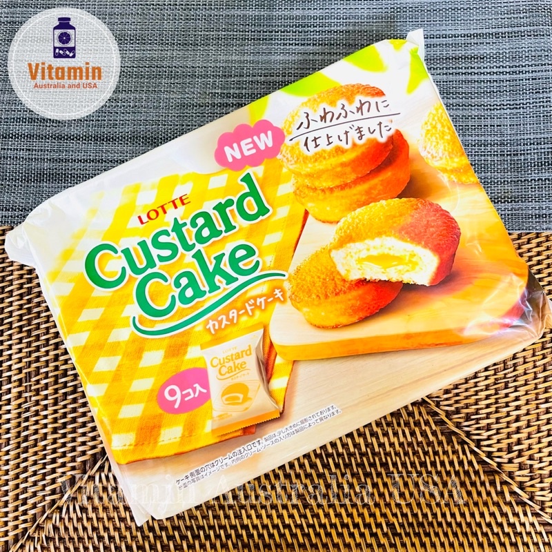 Lotte Custard Cake Japanese From | Shopee Philippines