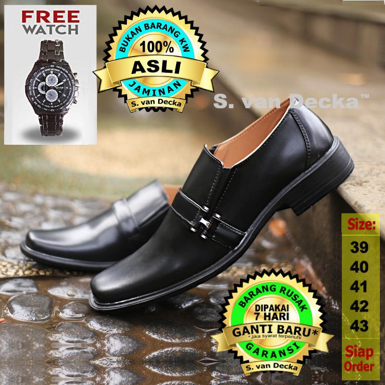 Men's Loafers S. van Decka J-TK010 | Shopee Philippines