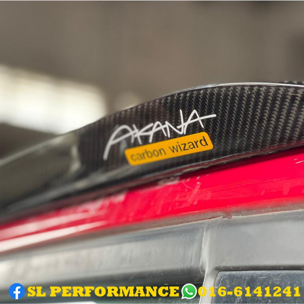 Akana Carbon Spoiler Wizard Monza Shop Carbon Fibre Spoiler Ducktail ...