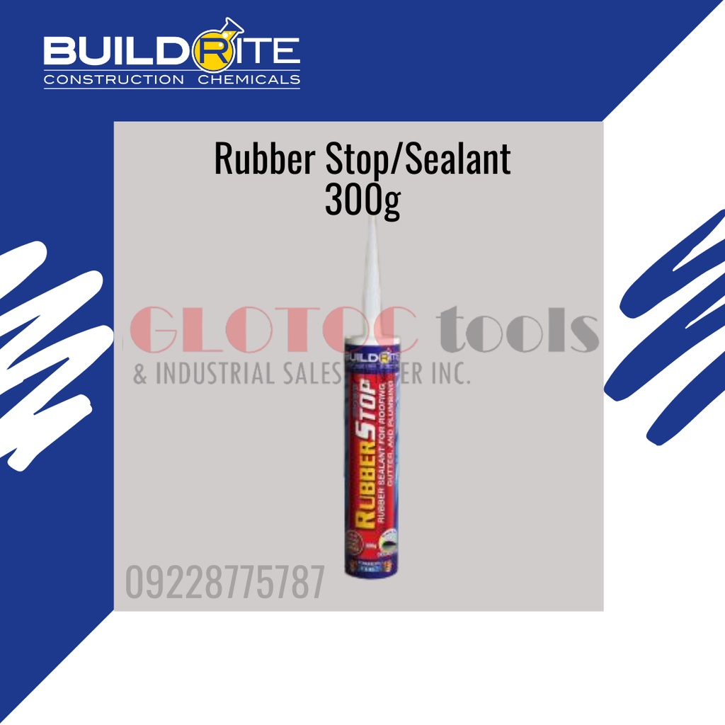 BUILDRITE RUBBER STOP/SEALANT 300g | Shopee Philippines