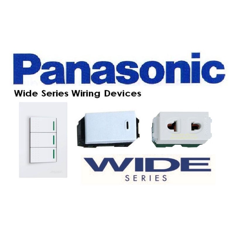 PANASONIC WIDE SERIES SWITCH & OUTLET (INDIVIDUAL) | Shopee Philippines