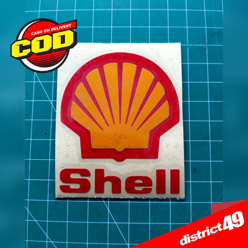 Cutting sticker - cutting Shell Logo sticker - Shell Logo sticker - Car ...