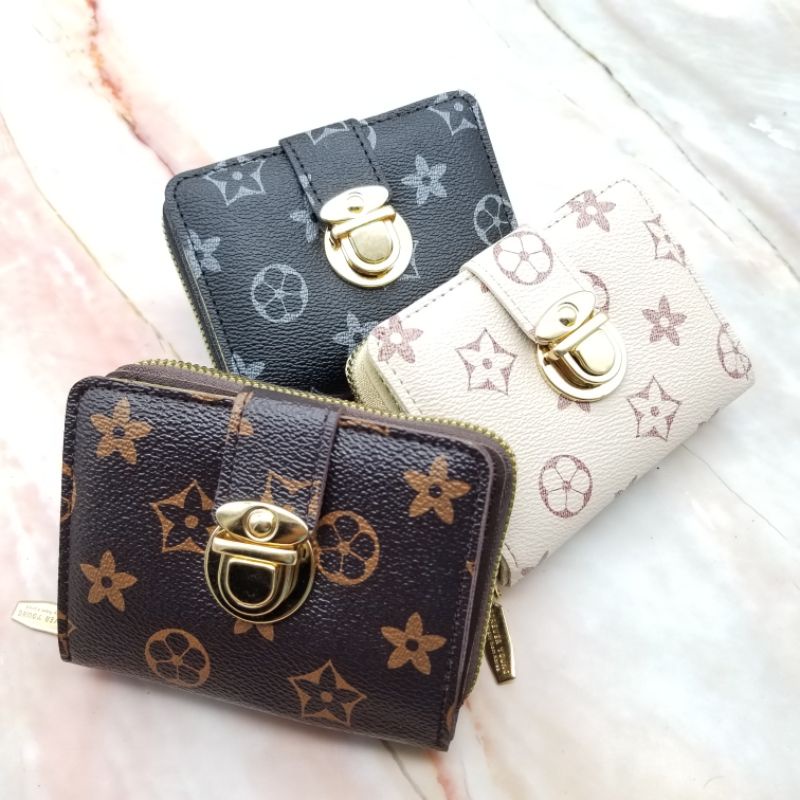 lds fashion 2f short wallet w/zipper coinpurse # | Shopee Philippines