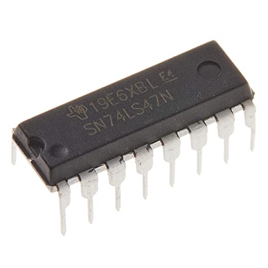 SN74LS47N 74LS47 7447 BCD-TO-SEVEN-SEGMENT DECODERS/DRIVERS IC PDIP16 ... SN74LS47N 74LS47 7447 BCD-TO-SEVEN-SEGMENT DECODERS/DRIVERS IC PDIP16 ...