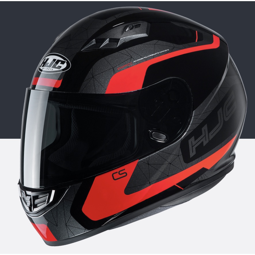 HJC CS-15 Dosta Full Face Single Visor (Mc1/Gloss Black Red) | Shopee ...