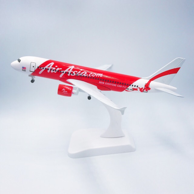 Airasia Airplane Model - White, Red 20cm | Shopee Philippines