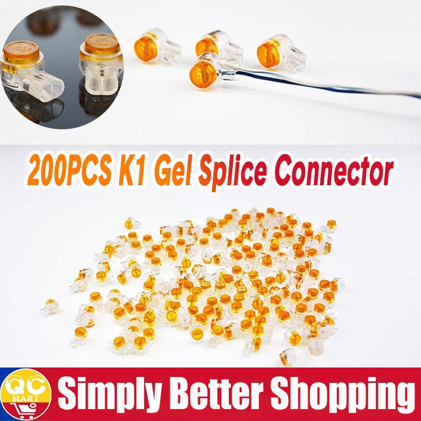200pcs K1 Terminal Cable Connection Mini Wire Terminals Quick-Fit ...
