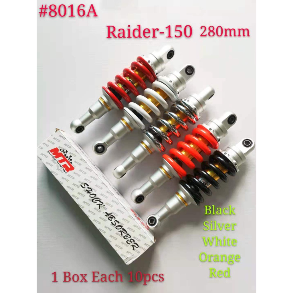 COD REAR SHOCK RAIDER 150 (280CM) | Shopee Philippines