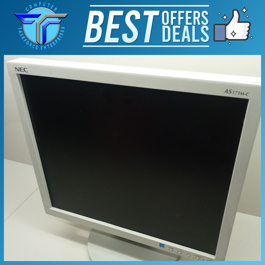 17 inches LCD Monitor 1280 x 1024 Japan Monitors with VGA and Power ...