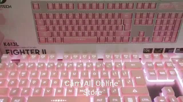 Fantech K614L Fighter III | K613L | K613 TKL Fighter II Membrane Gaming Keyboard | Shopee ...