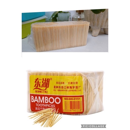Bamboo toothpicks approx 2800-3000 | Shopee Philippines