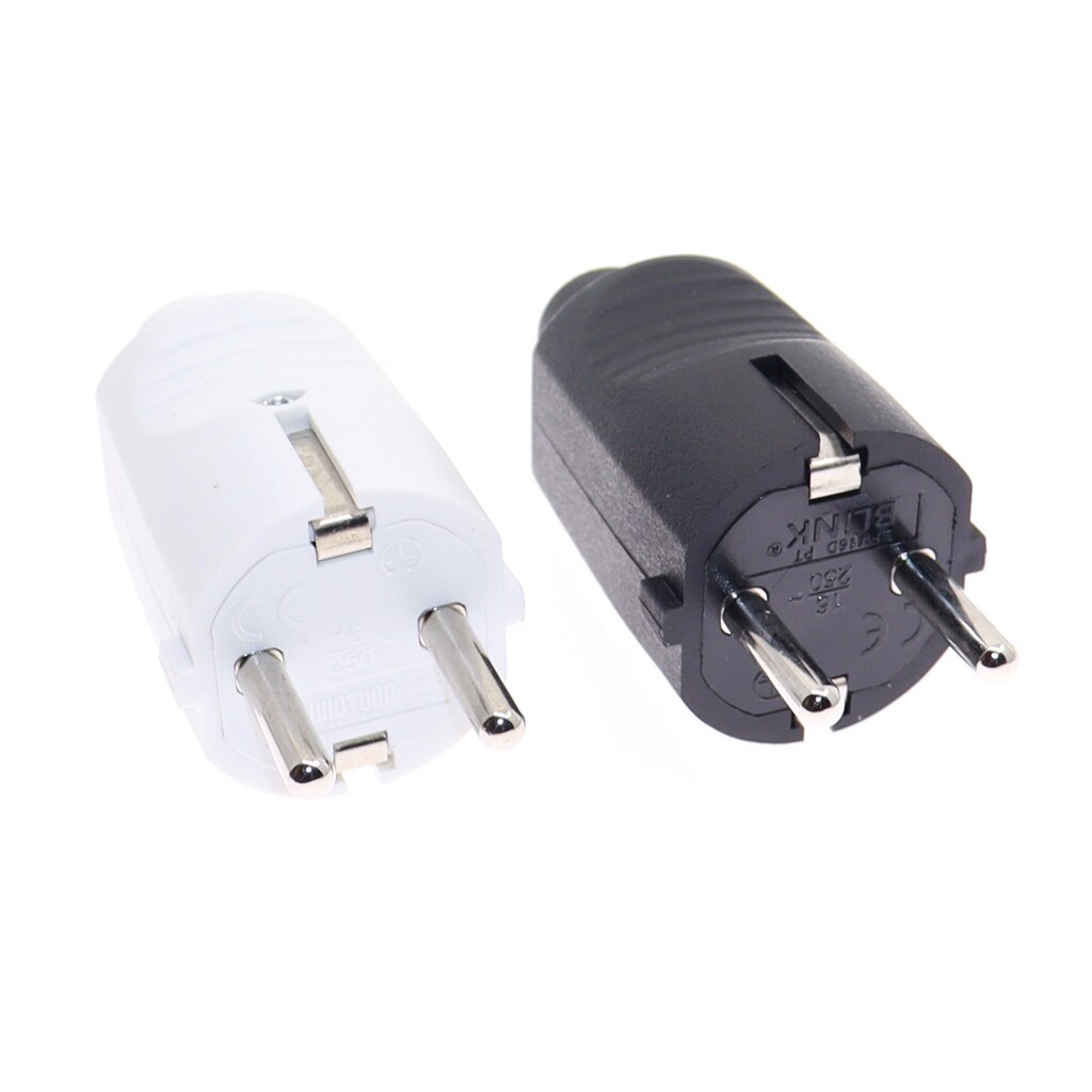 EU 16A UPS PDU Germany Grounded Assemble Dock Wiring Plug Korea Russia ...