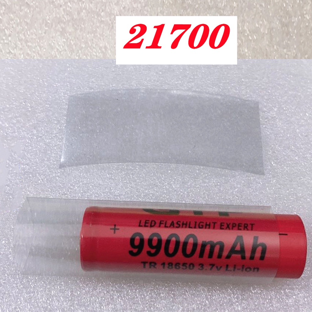 100PCS 77*21mm Li-ion 21700 Battery Wrap PVC Heat Shrink Tubing Precut ...