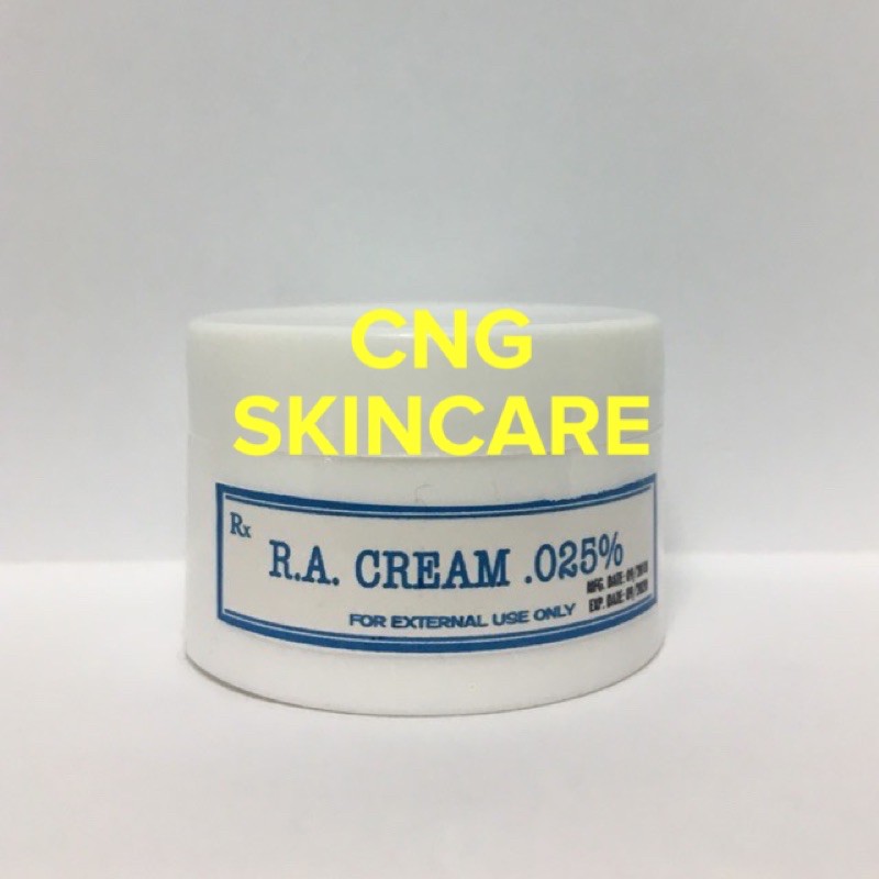 R.A CREAM/GEL 0.025 (25 grams) | Shopee Philippines