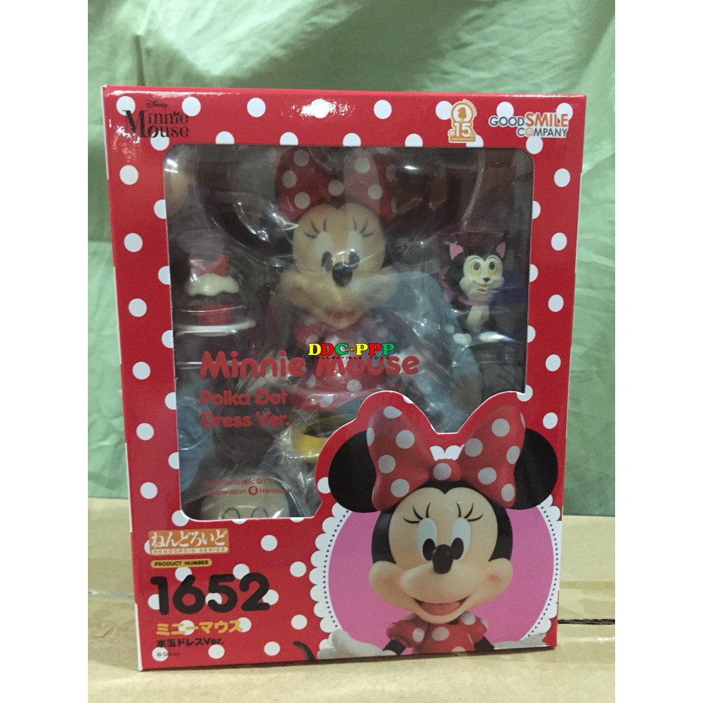 MINNIE MOUSE POLKA DOT DRESS - DISNEY NENDOROID (SEALED) | Shopee ...