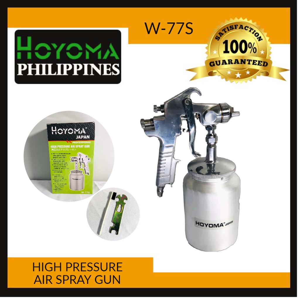 HOYOMA HIGH PRESSURE AIR SPRAY GUN, W-77S | Shopee Philippines