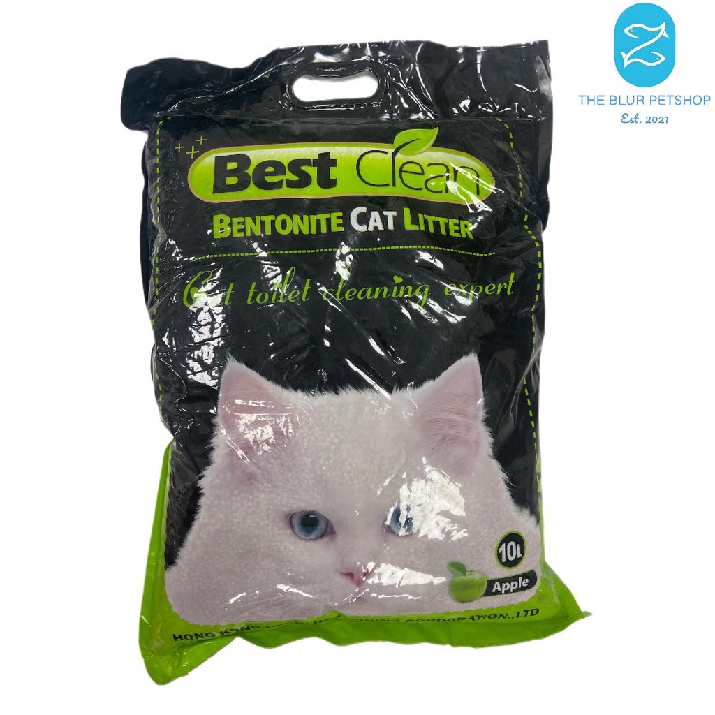 10L Best Clean All Stages Adult Kitten Bentonite Cat Litter Sand Pet ...