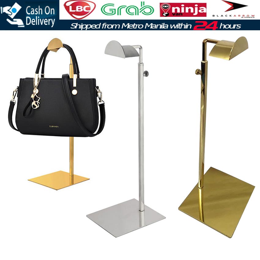【Fast Delivery】Adjustable High Quality Handbag Display Stand Stainless ...