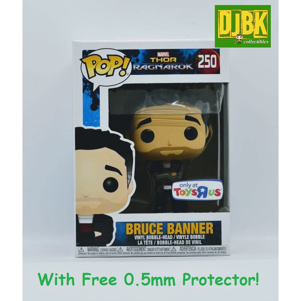 Funko Pop Marvel Thor Ragnarok - Bruce Banner 250 - EXCLUSIVE to ...