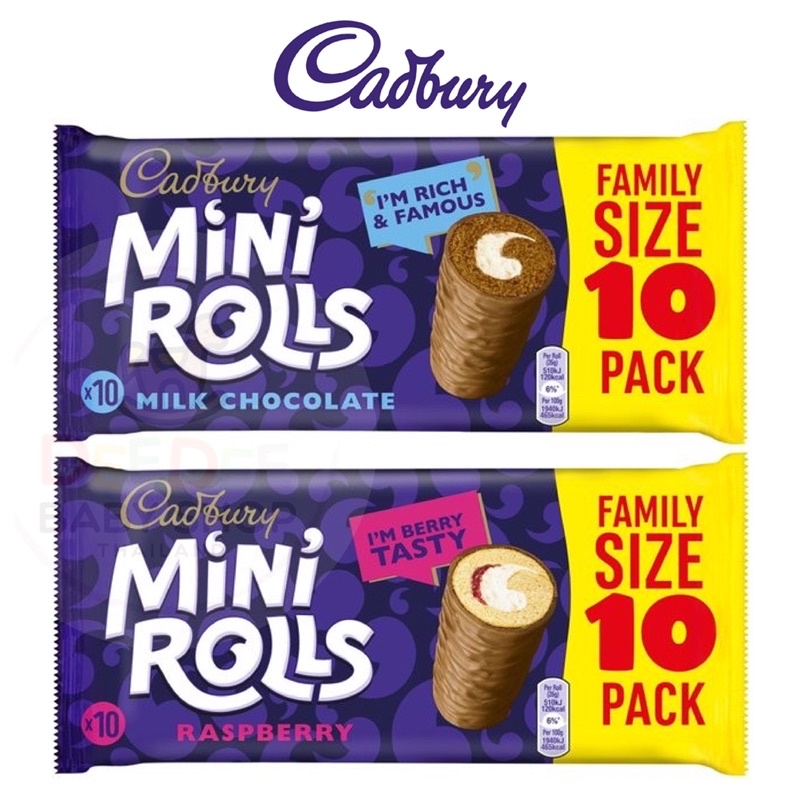 Mini Chocolate Cadbury Rolls-Family Size | Shopee Philippines