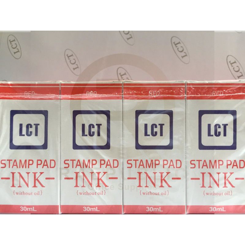 LCT Stamp Pad Ink 30ml | Shopee Philippines