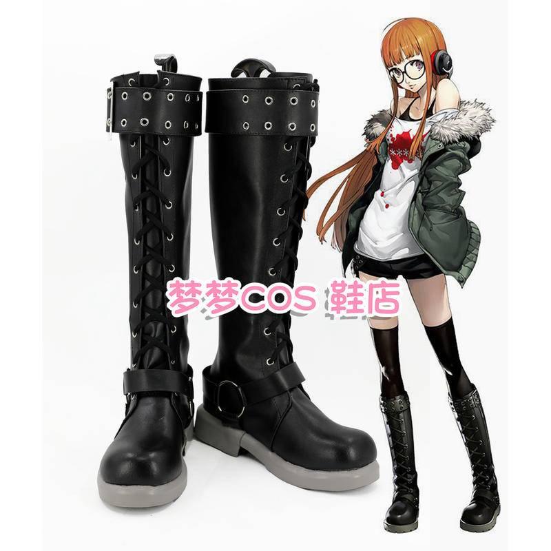Persona 5 Scramble: The Phantom Strikers Sakura Futaba NAVI COS shoes ...