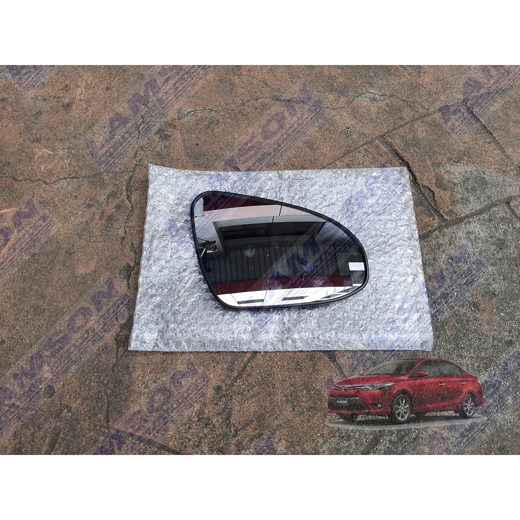 Toyota Vios 2013 - 2024 Side Mirror Lens Right | Shopee Philippines