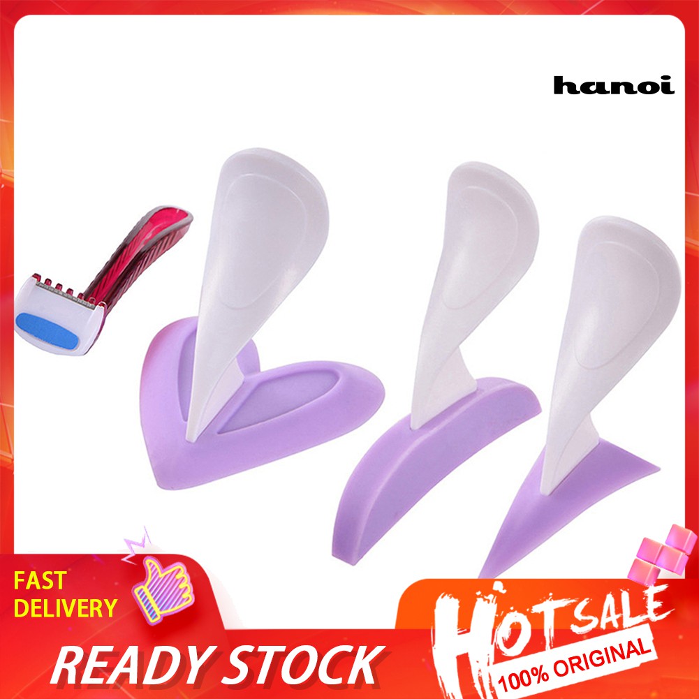 【HN】Women Heart Triangle Shape Pubic Hair Razor Bikini Trimmer Intimate ...