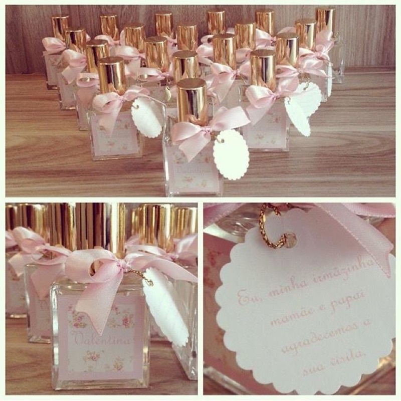 PERFUME Oil Base Gift Souvenir 30ml 3ml Personalized Tag for wedding ...