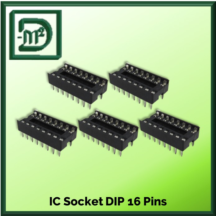 IC Socket DIP 16 Pins (5pcs) | Shopee Philippines