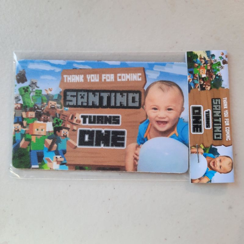 Minecraft Ref magnet souvenir / giveaway | Shopee Philippines