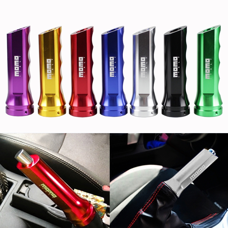 MOMO Universal Racing Car Aluminum Hand Brake Sleeve Handbrake Handle ...