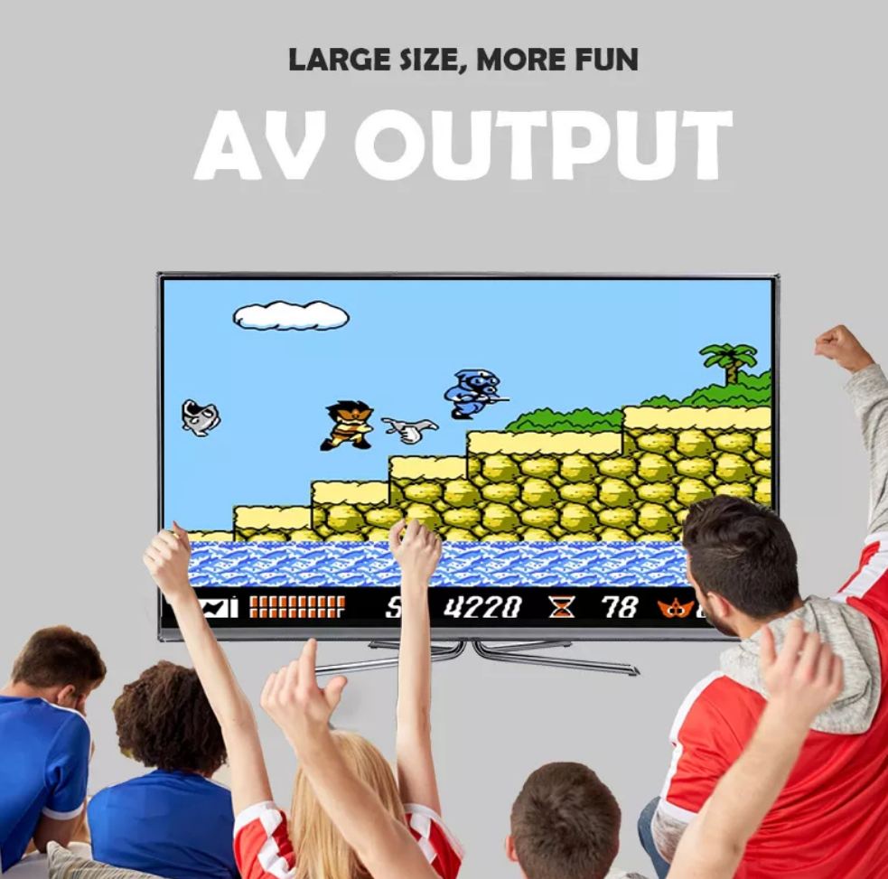 Game Player Station Mini Console Tv Video Family Computer With Build-In ...