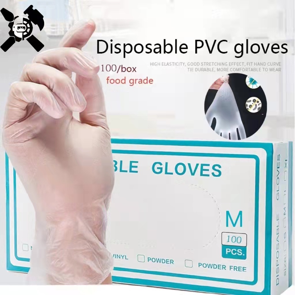 100PCS Vinyl/Nitrile gloves Blend Food Grade Gloves Disposable Gloves ... 100PCS Vinyl/Nitrile gloves Blend Food Grade Gloves Disposable Gloves ...
