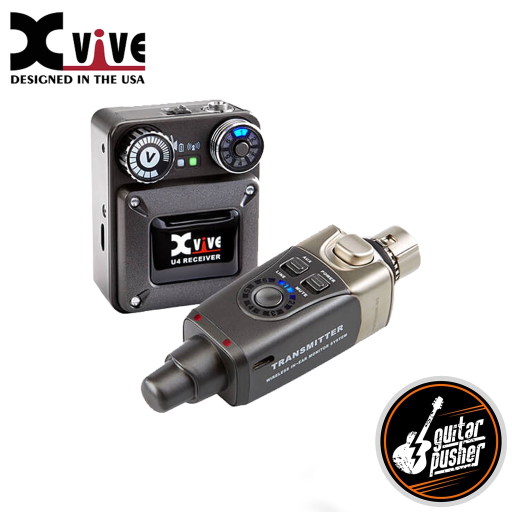 Xvive Audio U4 In-Ear Monitor Wireless System (Black) | Shopee Philippines