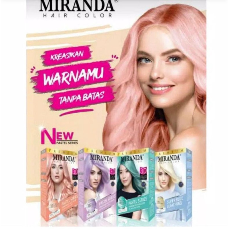Miranda HAIR COLOR PASTEL.SEMIR MIRANDA HAIR COLOR PASTEL SERIES BPOM ...