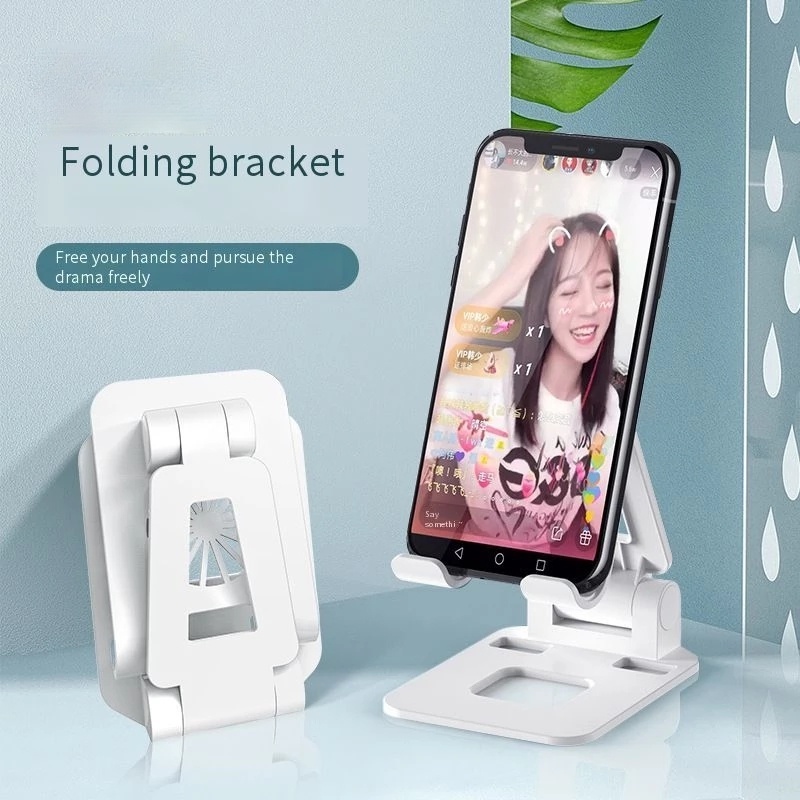 Universal Black Foldable Desktop Phone Holder Stand / Portable Tablet ...