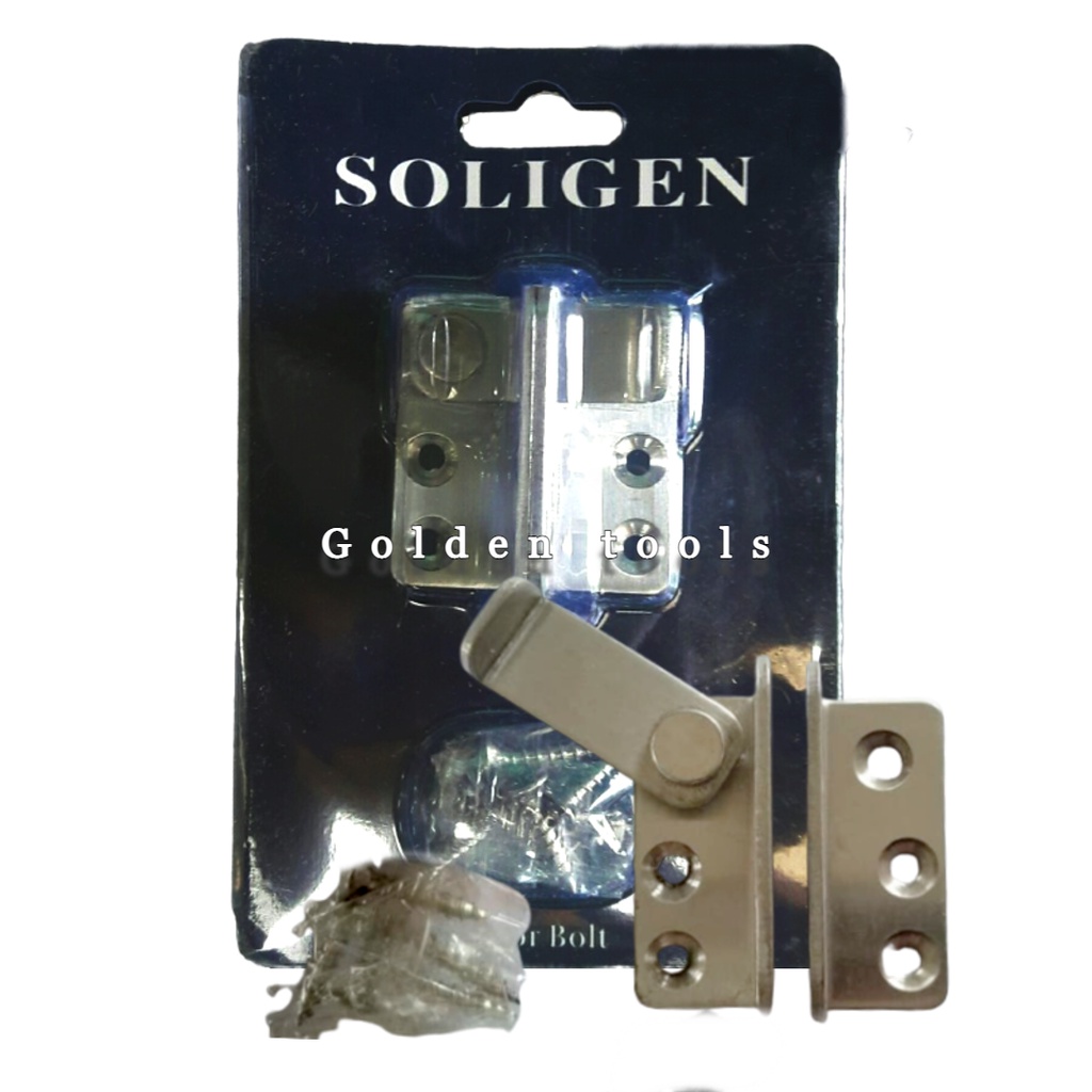 Stainless Sliding Sliding Sliding Door Safety SLOT Latch | Shopee ...