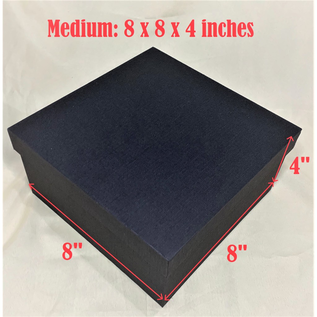 PERSONALIZED HARD GIFT BOX MEDIUM 8 x 8 x 4 INCHES, IDEAL FOR ALL ...