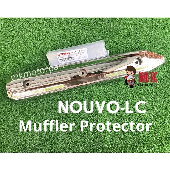 Yamaha NOUVO LC MUFFLER PROTECTOR / NOUVOLC Ekzos Exhaust Pipe Cover ...