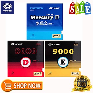 Yinhe Mercury 2 Yinhe 9000D or Yine 9000E Table Tennis Rubber Milkiway ...