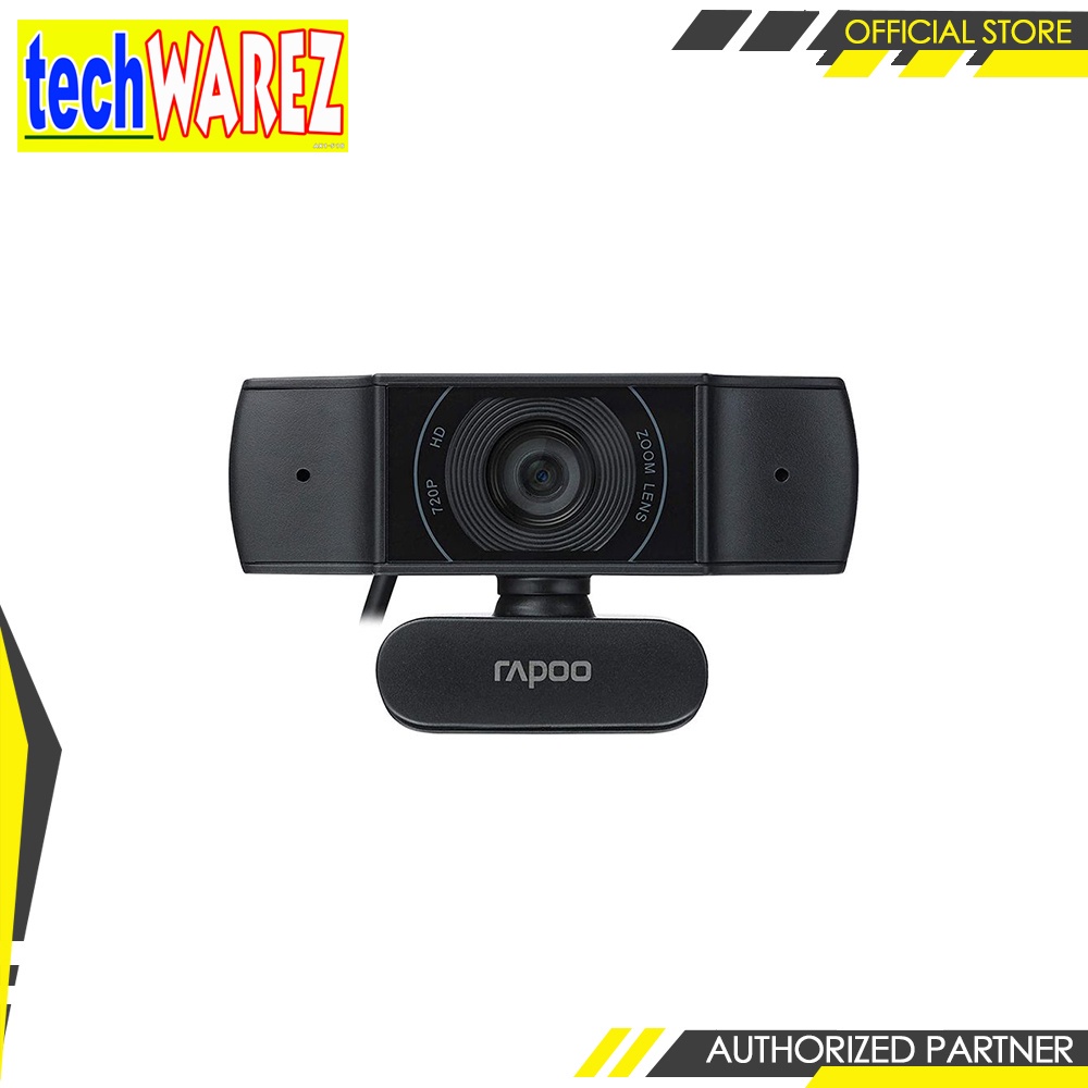 Rapoo C200 Webcam 720p HD With Usb2.0 Mic Rotatable Cameras For Live ...