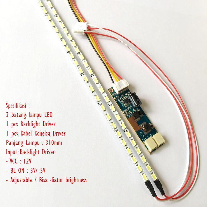 310mm LED Backlight Driver TV Monitor 15 inch Adjustable Light Package ...