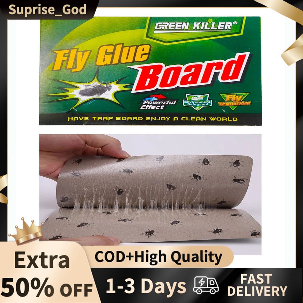 20 PCS Fly glue board Fly sticker Insect trap board Flies / Langaw ...