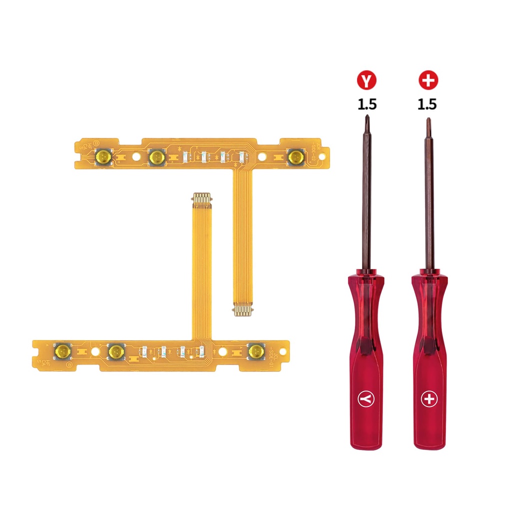 SL/SR Sync Button Flex Cable +Screwdriver (+)(Y) for Nintendo Switch ...