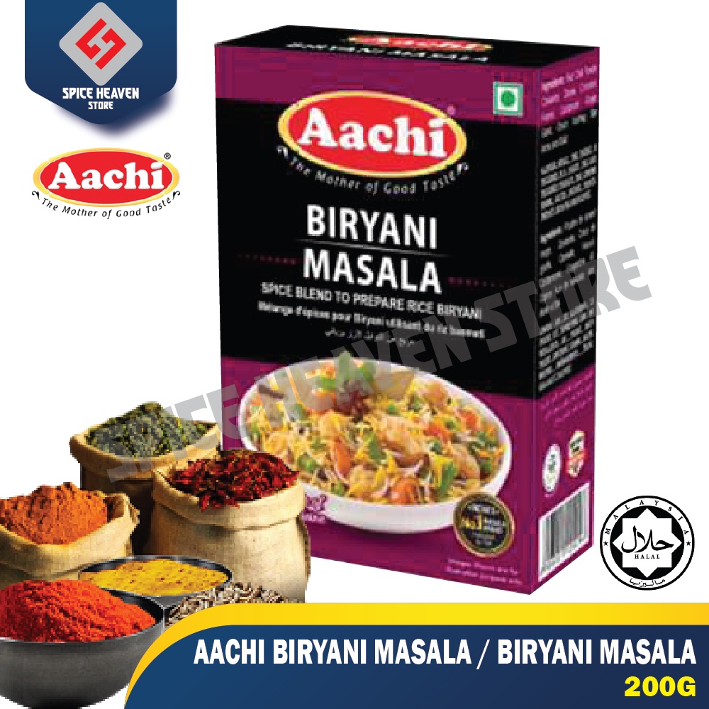 Aachi BIRYANI MASALA 200G / BIRYANI Powder 200G | Shopee Philippines