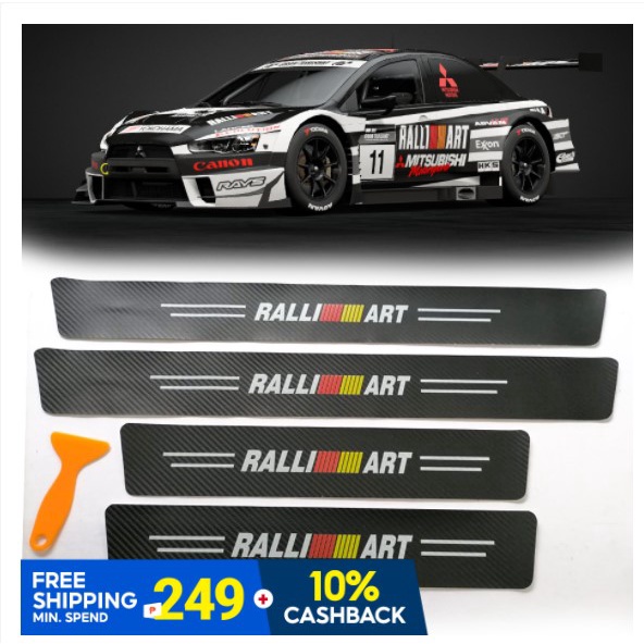 Ralli Art and TRD Logo Car Body Glass Sticker - Car Decal Sticker ...