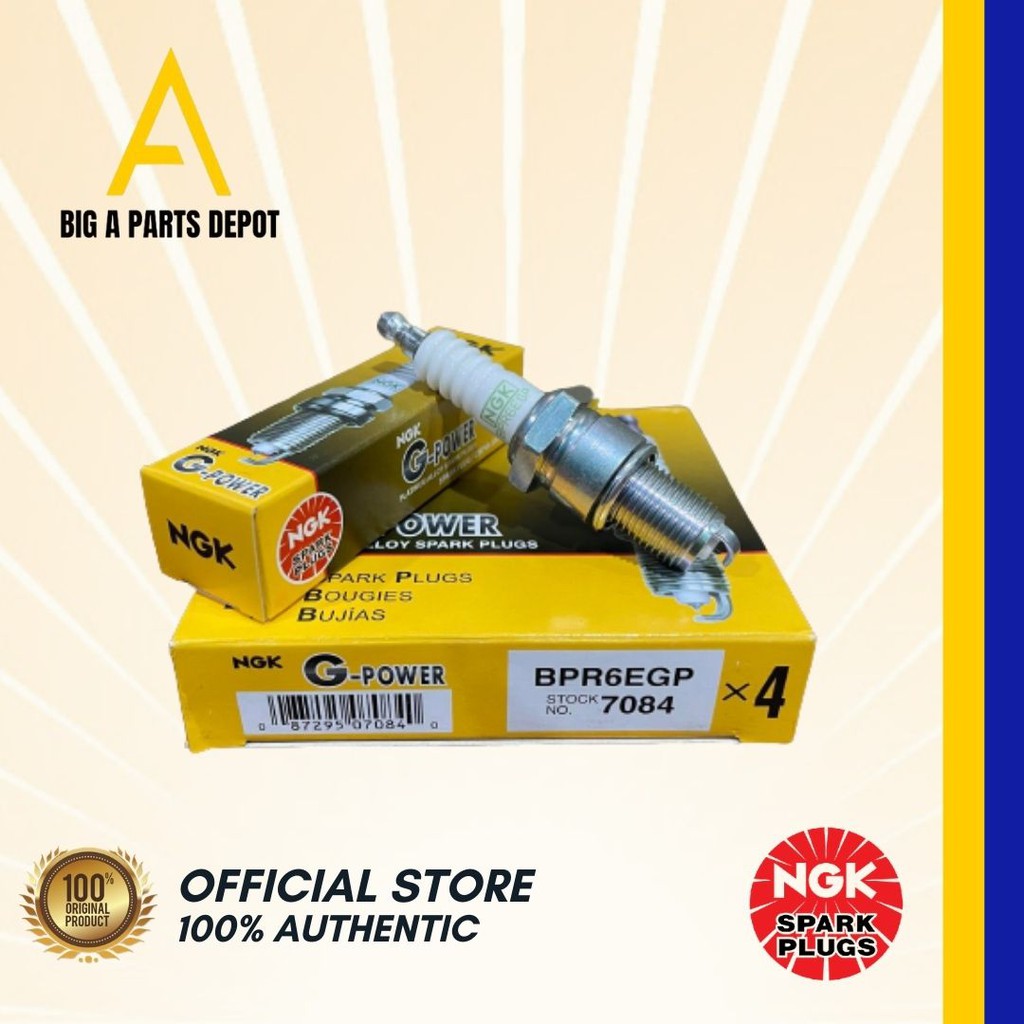 NGK Original BPR5EGP, BPR6EGP G-Power Platinum Spark Plug, 4pcs/set ...
