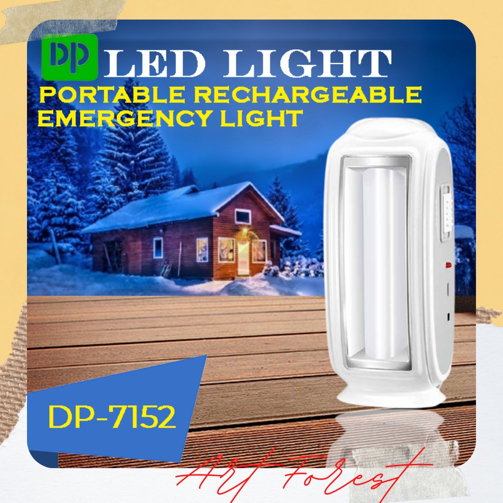 DP Rechargeable Emergency Light (DP-7152) | Shopee Philippines